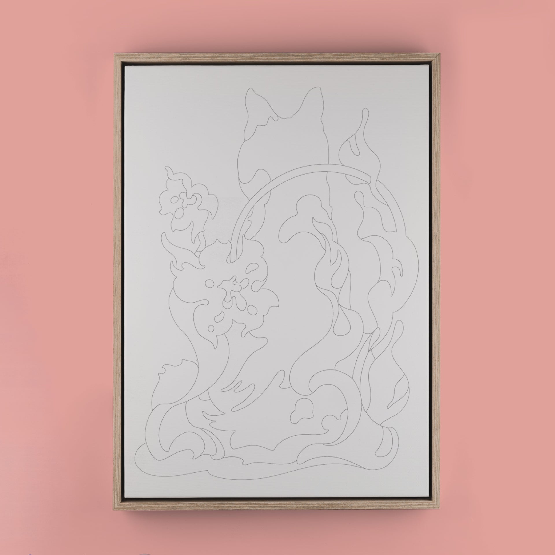 Floral Cat – Framefox