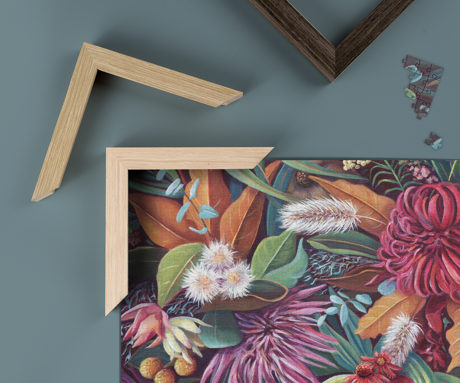 How to frame a puzzle – Framefox