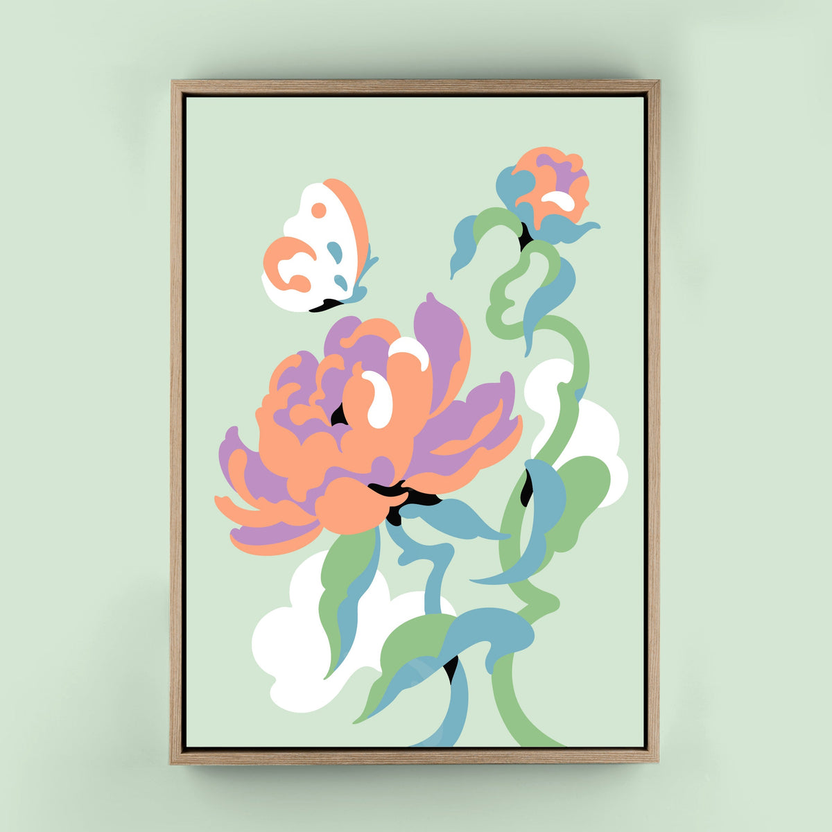 Peony Flower – Framefox